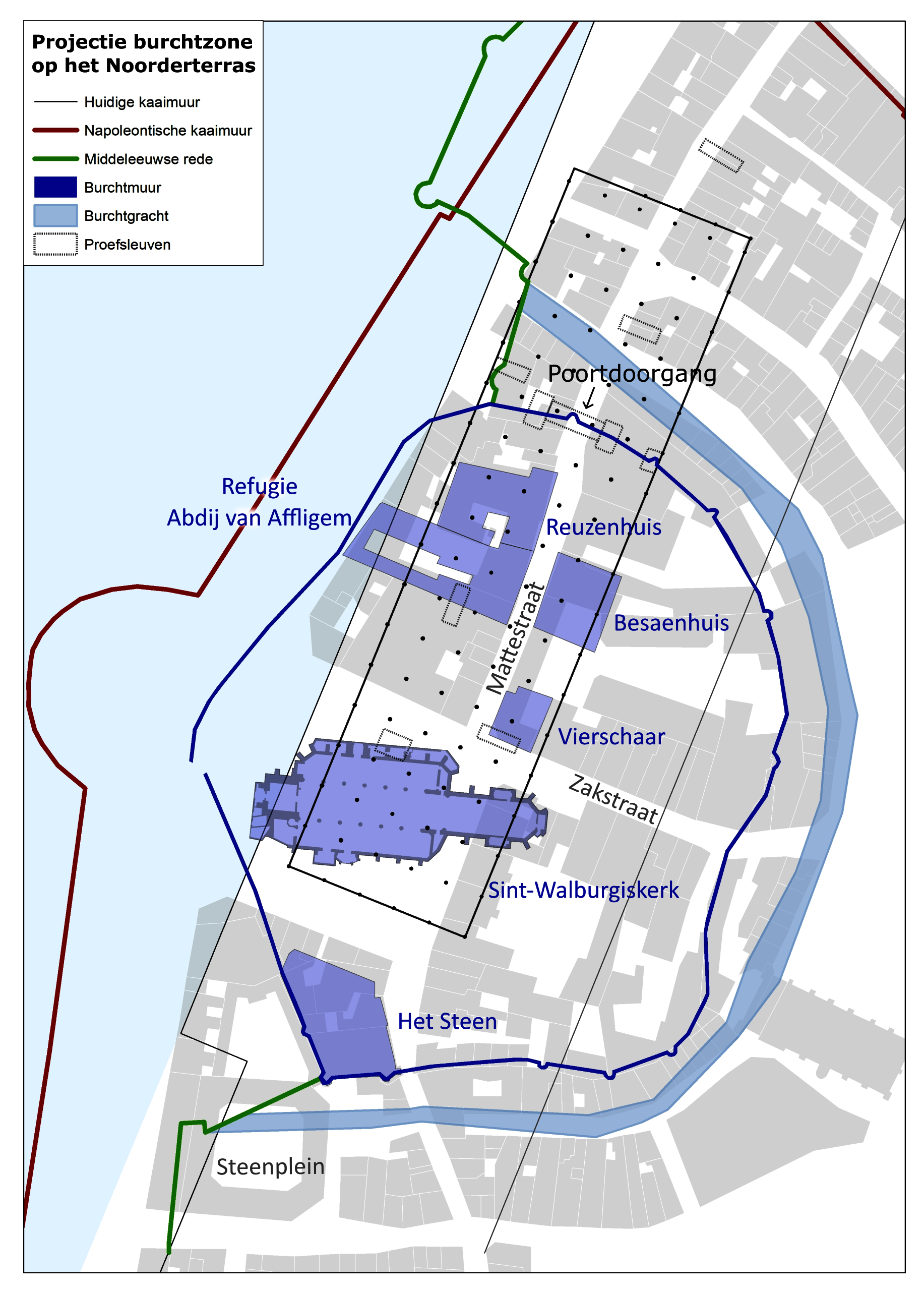 Scheldekaaien, een kans voor archeologen