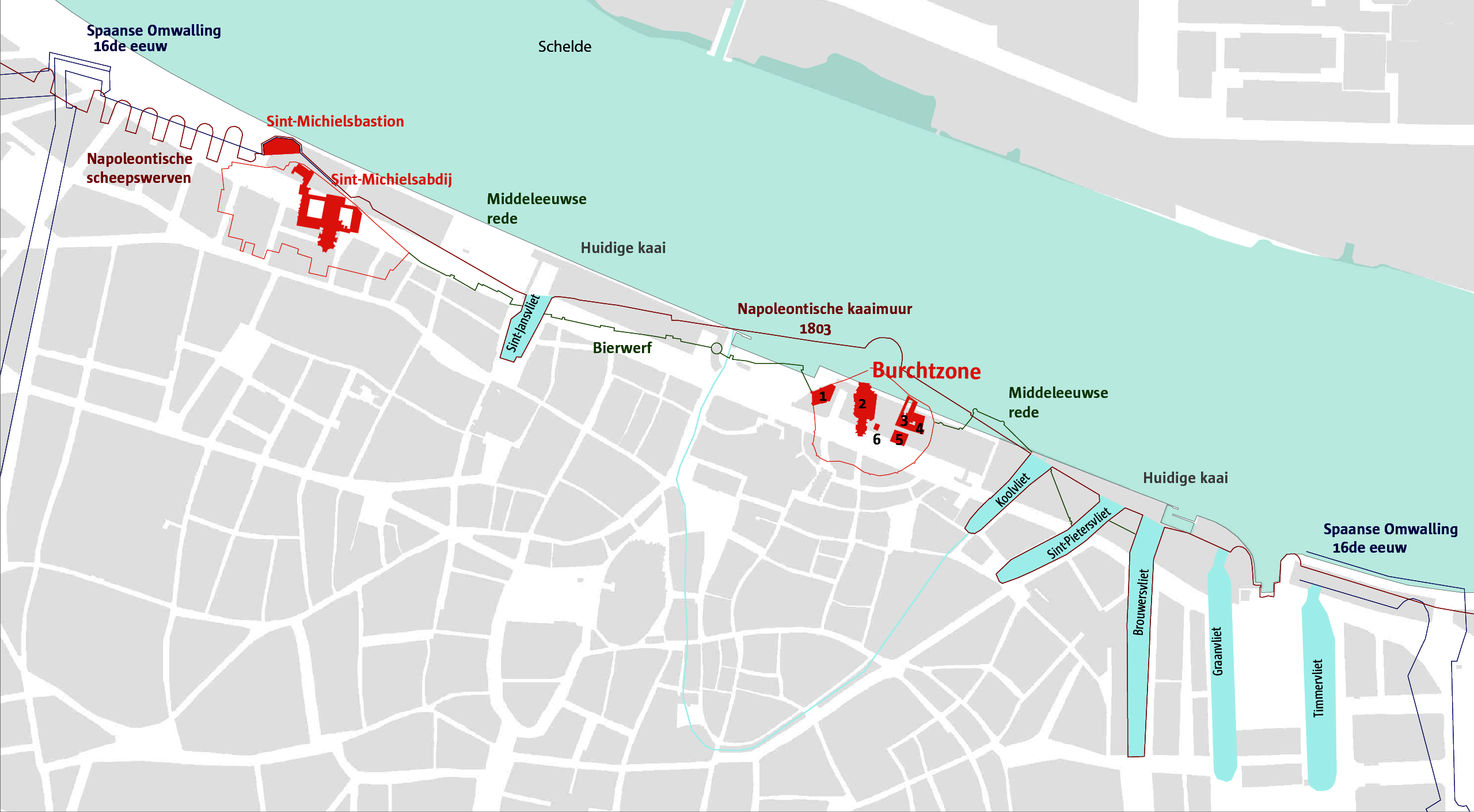 Archeologie Scheldekaaien