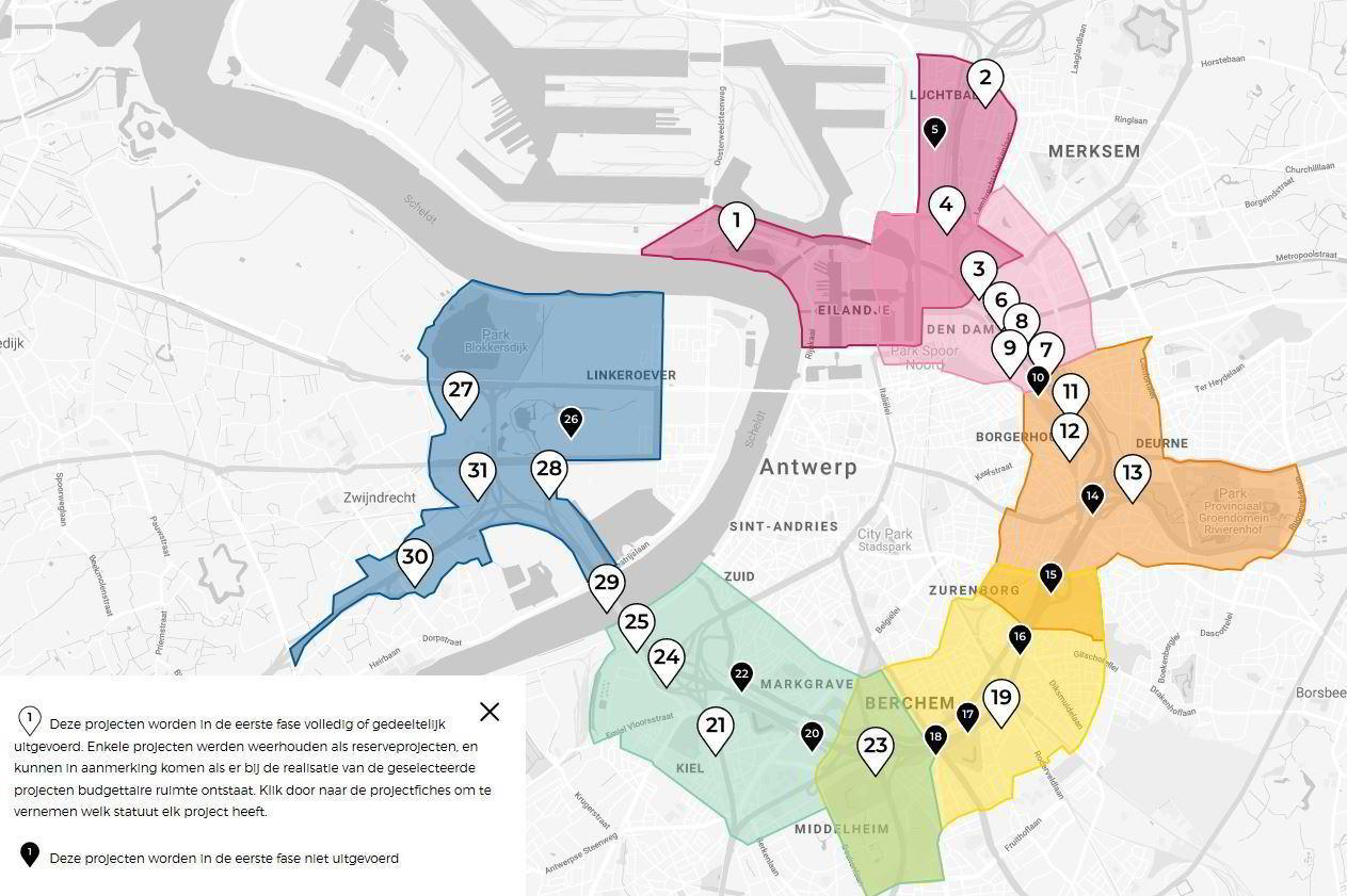 Overkapping Ring | Antwerpen Morgen